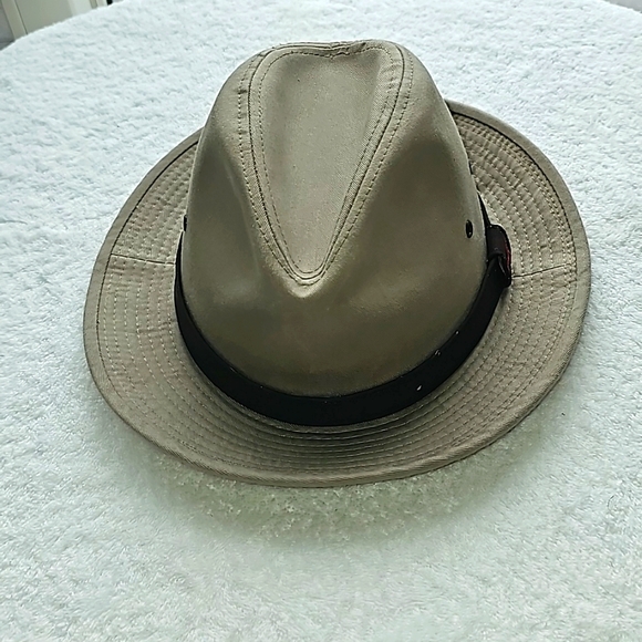 Woolrich | Accessories | Vintage Woolrich Canvas Brimmed Vented Hat ...
